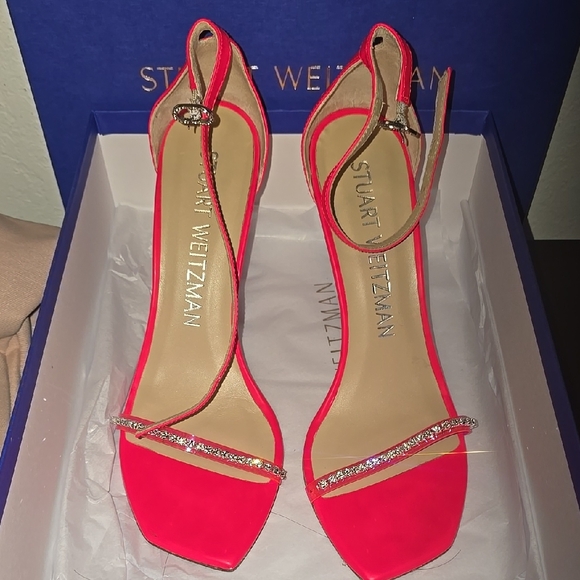 Stuart Weitzman | Shoes | Neo Pink Clear Stuart Weitzman | Poshmark